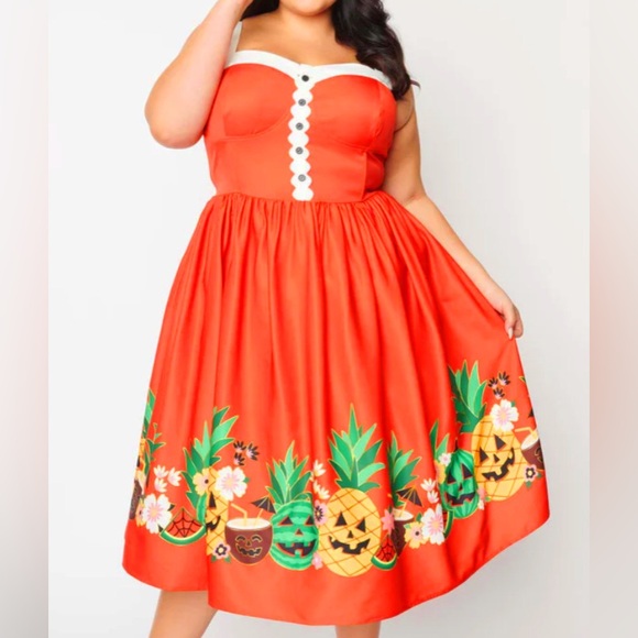 Unique Vintage | Dresses | Nwt Unique Vintage Juneoween Spooky Summer ...